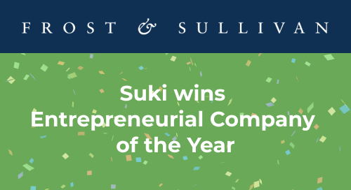 Suki AI Wins 2023 North American Frost & Sullivan Entrepreneurial Company of the Year Award ...
